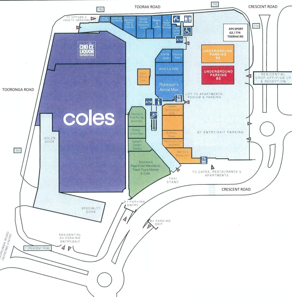 APS House Location Map – APS Sport