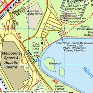MSAC Venue Melways Map – APS Sport